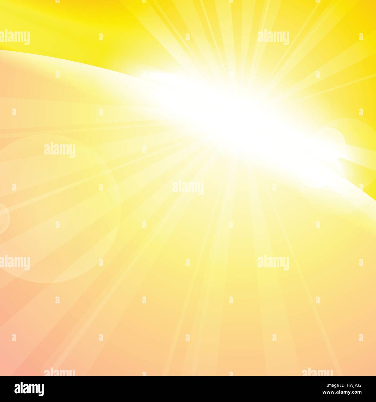 Vector : Abstract yellow stripe sun shine Stock Vector Image & Art - Alamy