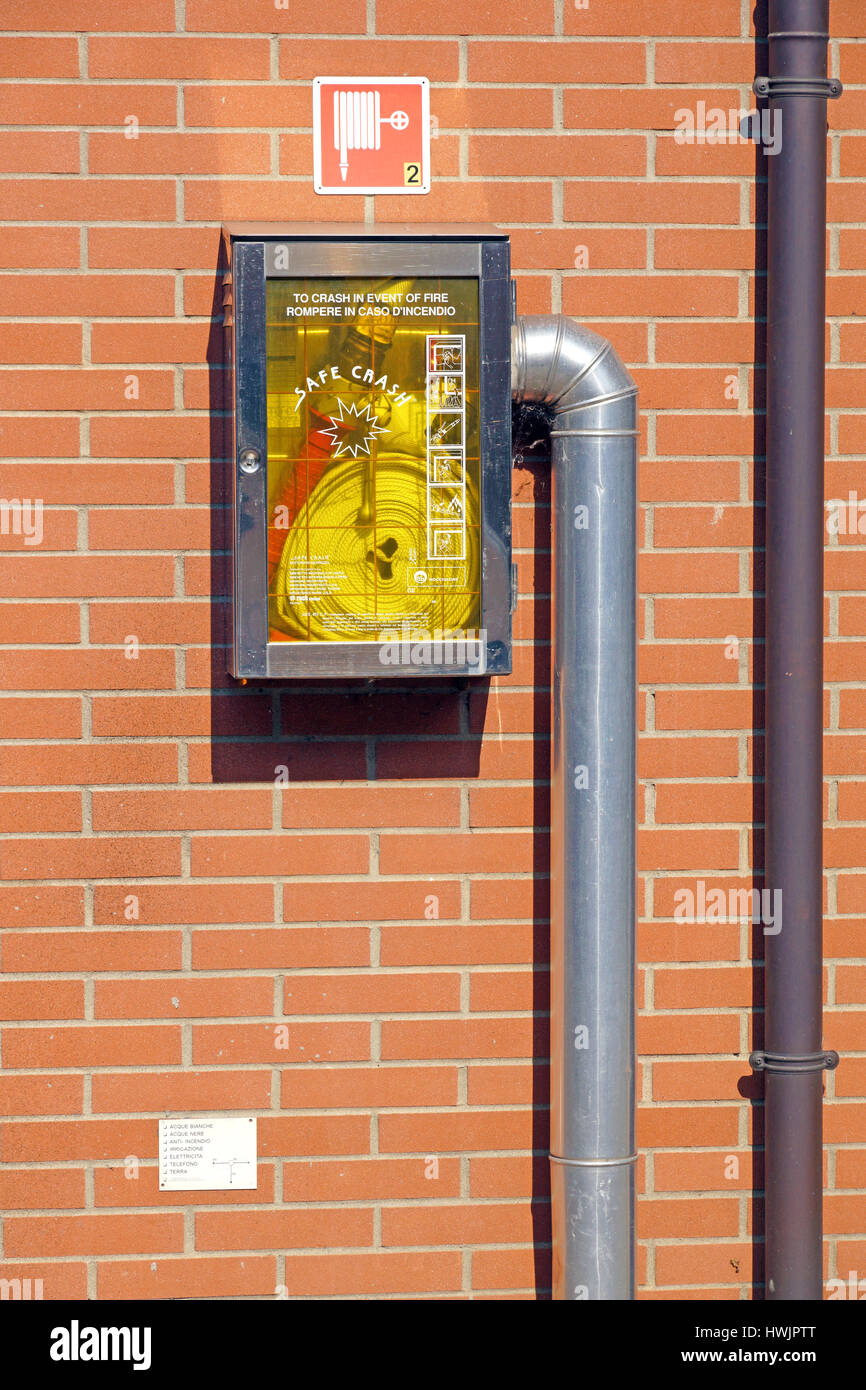 Water connection for firefighters Stock Photo - Alamy