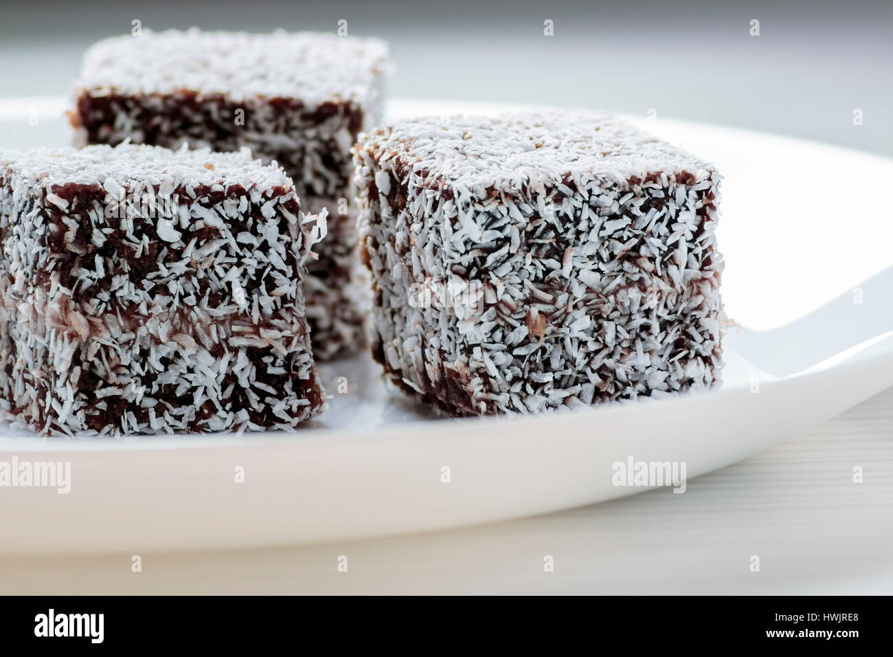 Lamington cake hi-res stock photography and images - Alamy