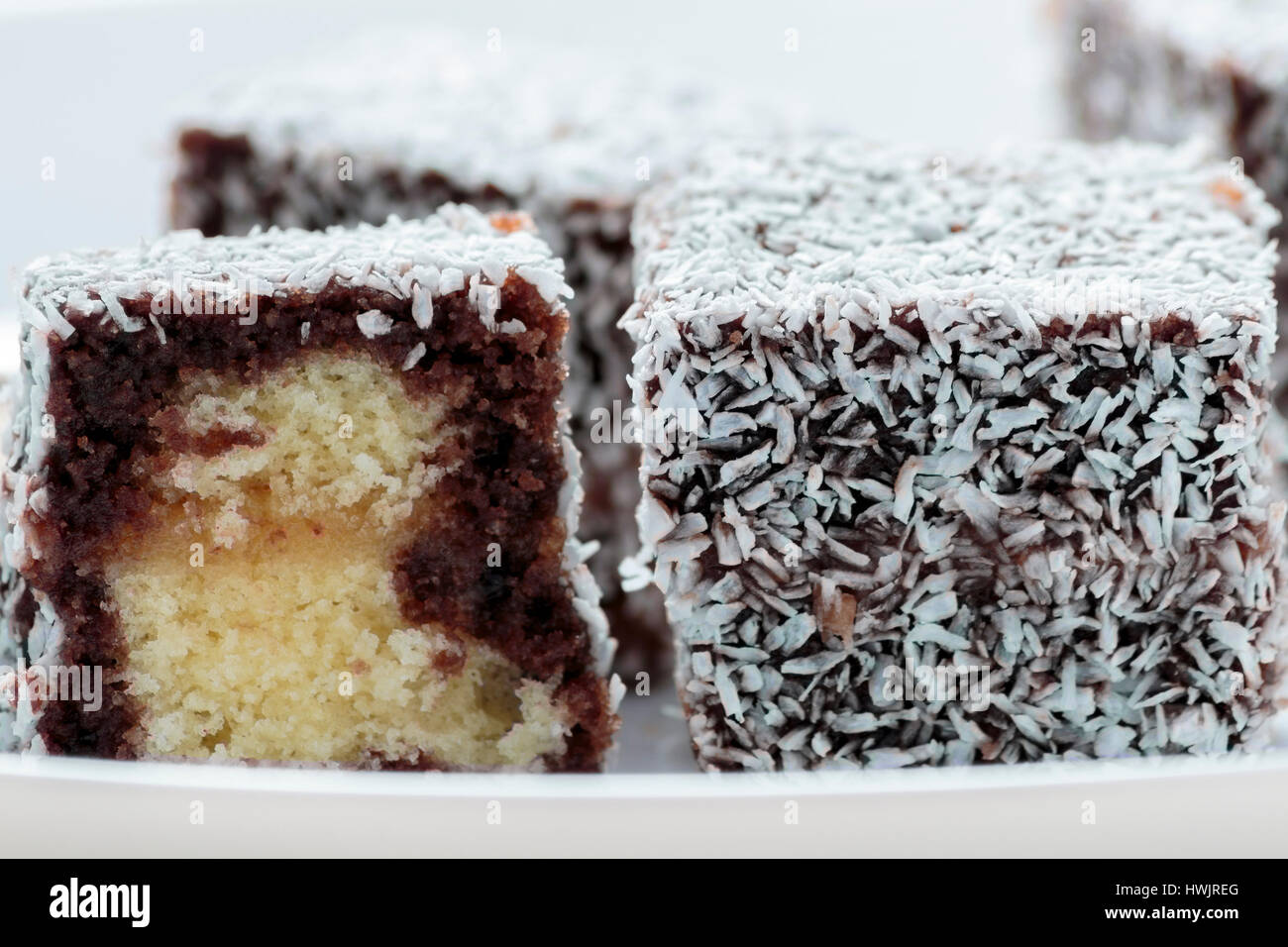Lamington cake hi-res stock photography and images - Alamy
