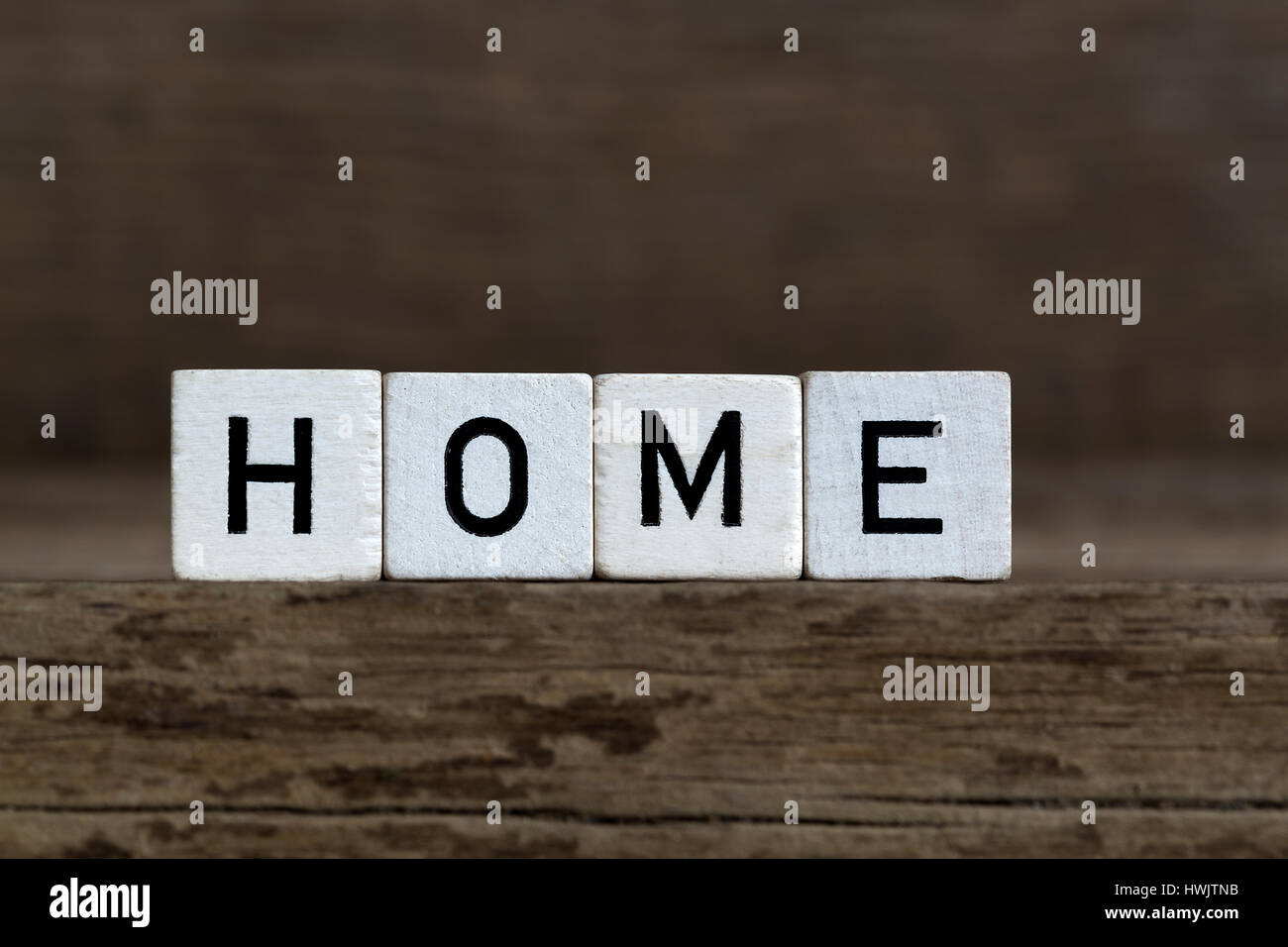 Home written in letters hi-res stock photography and images - Alamy