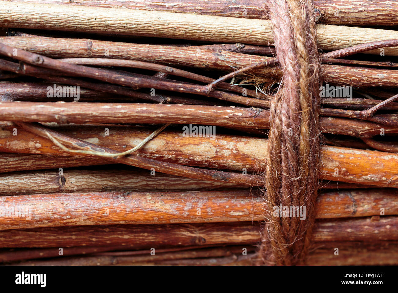 Bound branches background Stock Photo - Alamy