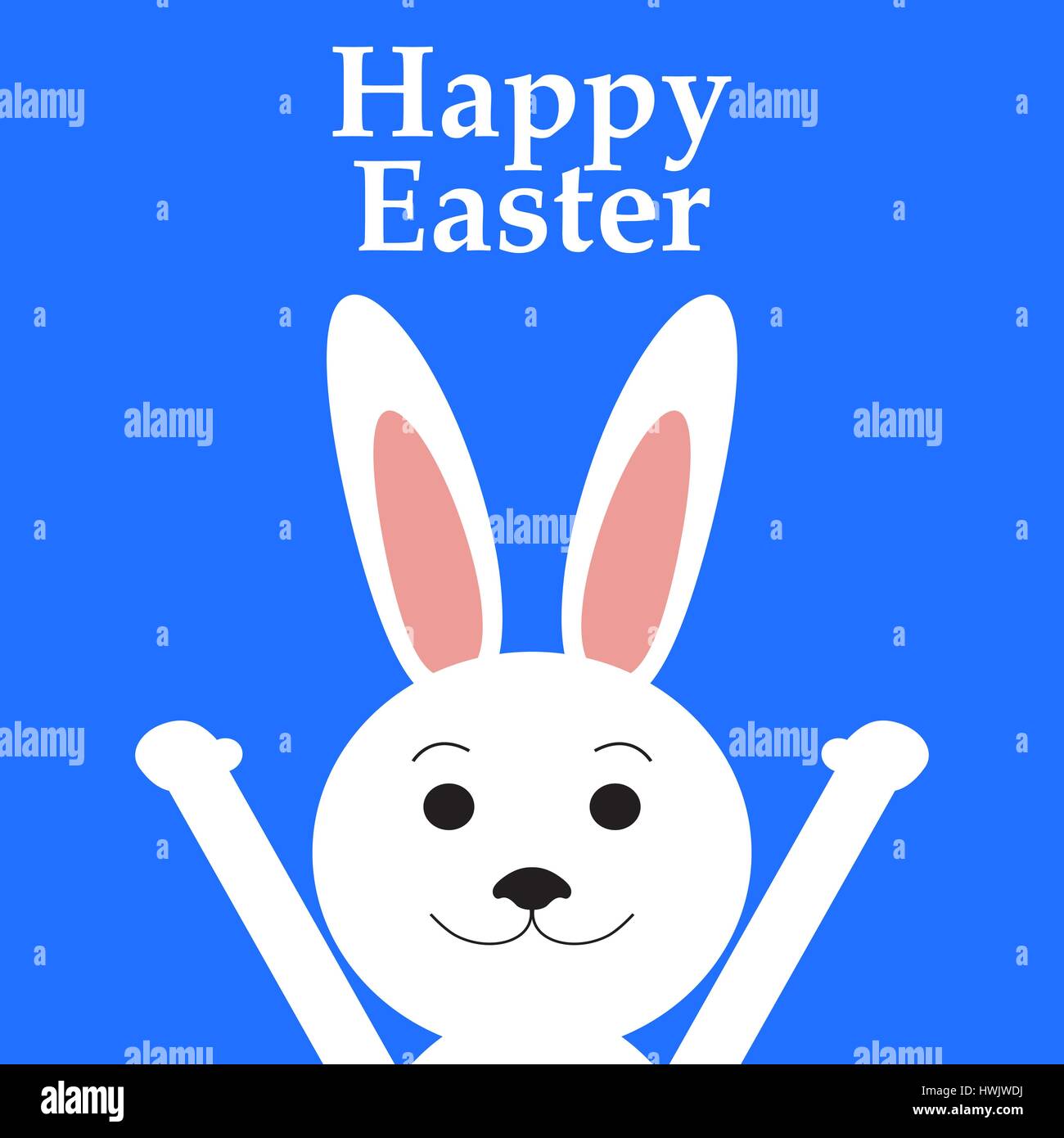 Funny easter rabbit Stock Vector Image & Art - Alamy