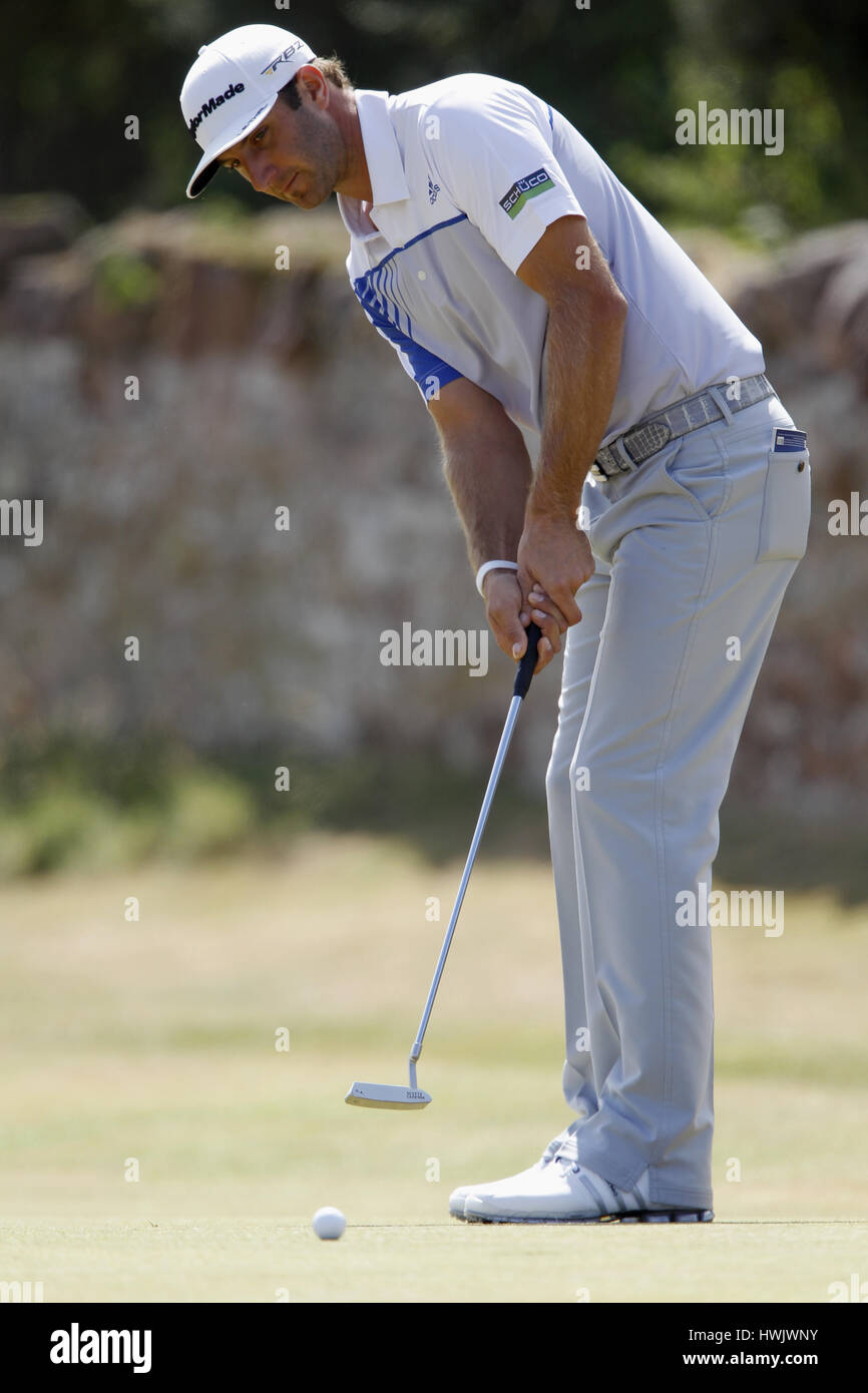 DUSTIN JOHNSON USA USA MUIRFIELD EAST LOTHIAN SCOTLAND 21 July 2013 ...