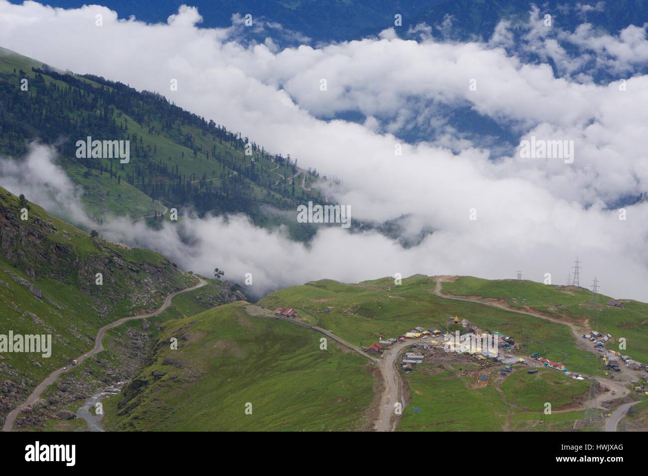 Rohtang pass manali india hi-res stock photography and images - Alamy