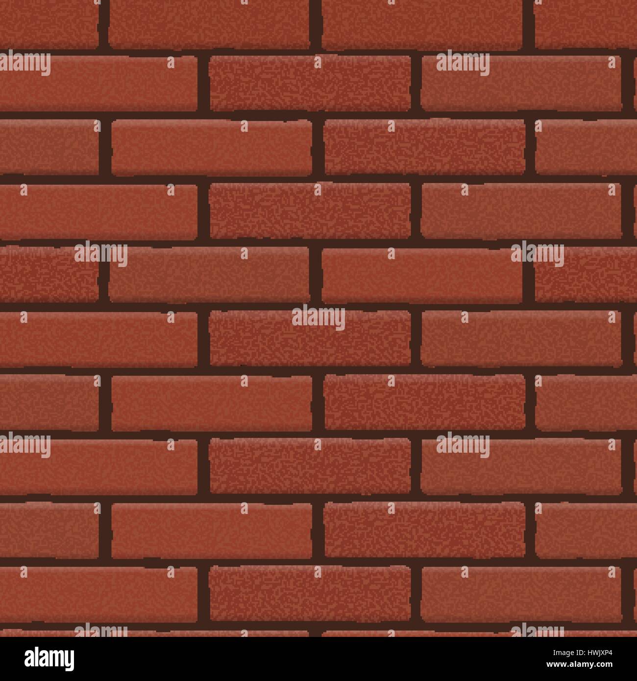 Brick Wall Seamless Vector Illustration Background Stock Vector Image ...