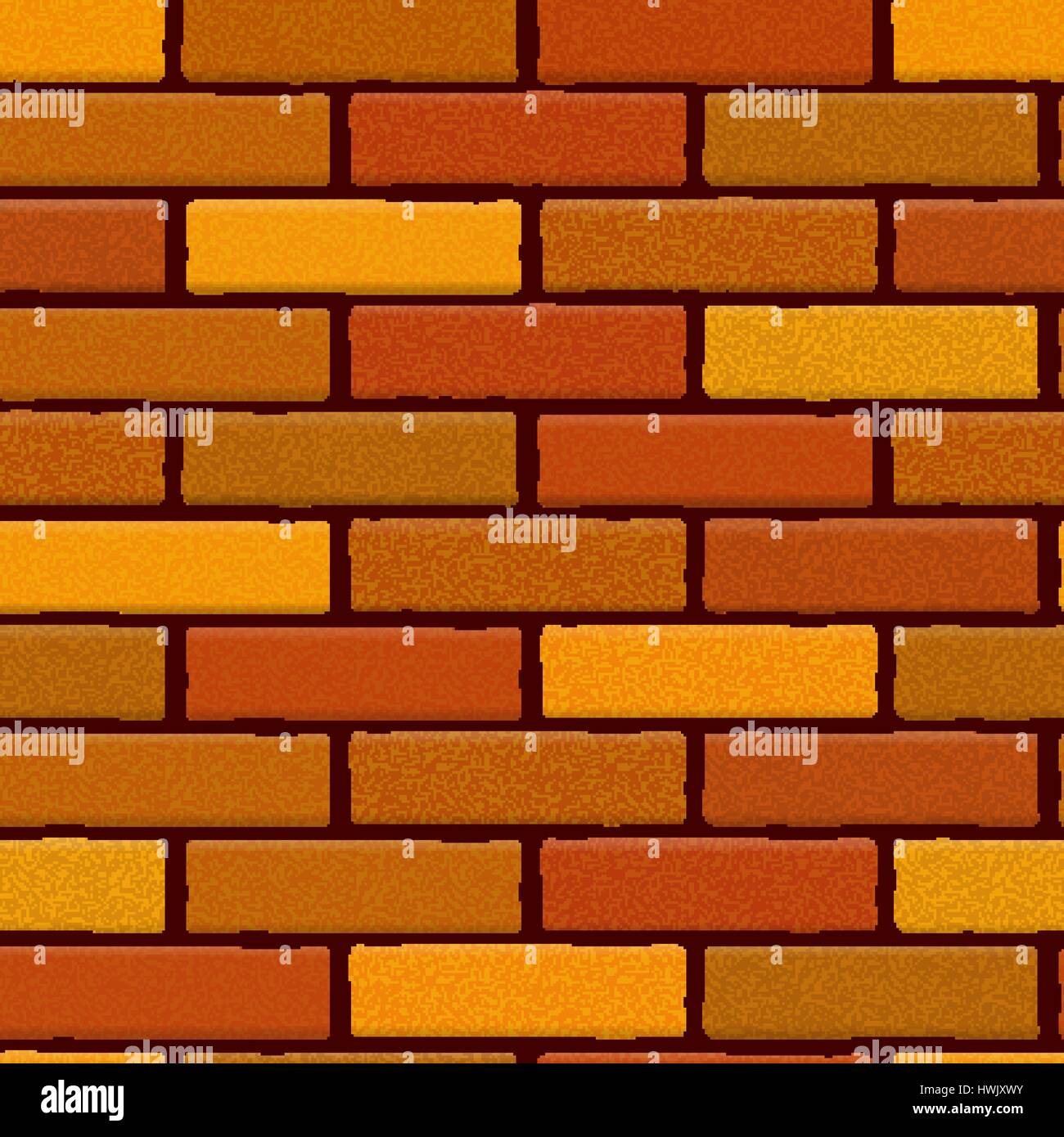Yellow brick texture Stock Vector Images - Alamy