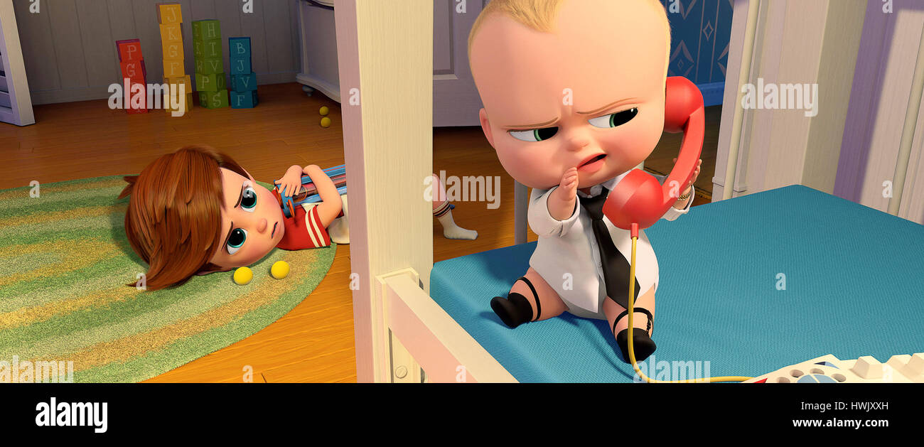 THE BOSS BABY, from left: Tim (voice: Miles Christopher Bakshi), Baby ...