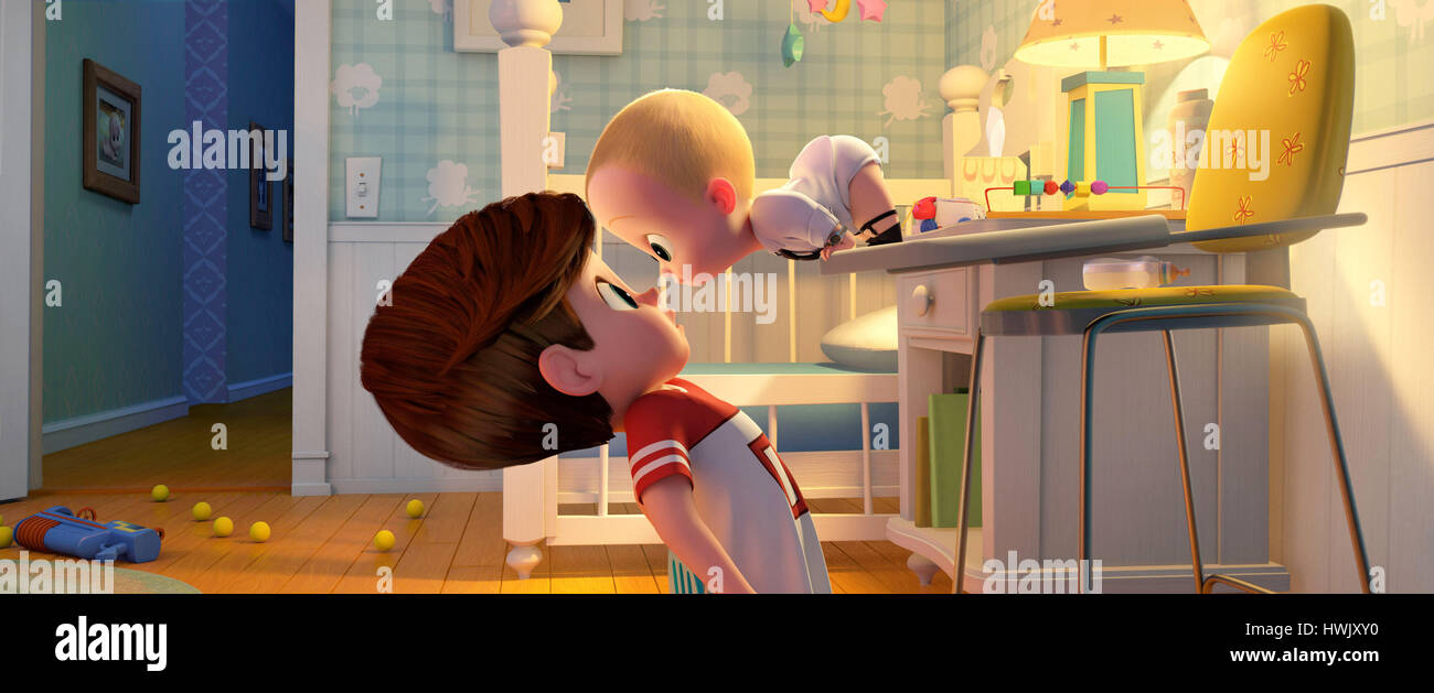 THE BOSS BABY, from left: Tim (voice: Miles Christopher Bakshi), Baby ...