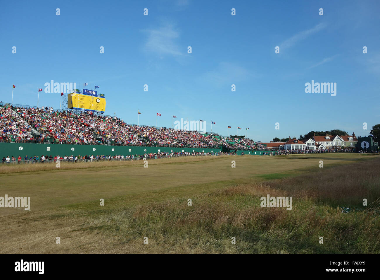 THE 18TH HOLE GRANDSTAND THE OPEN CHAMPIONSHIP THE OPEN CHAMPIONSHIP ...