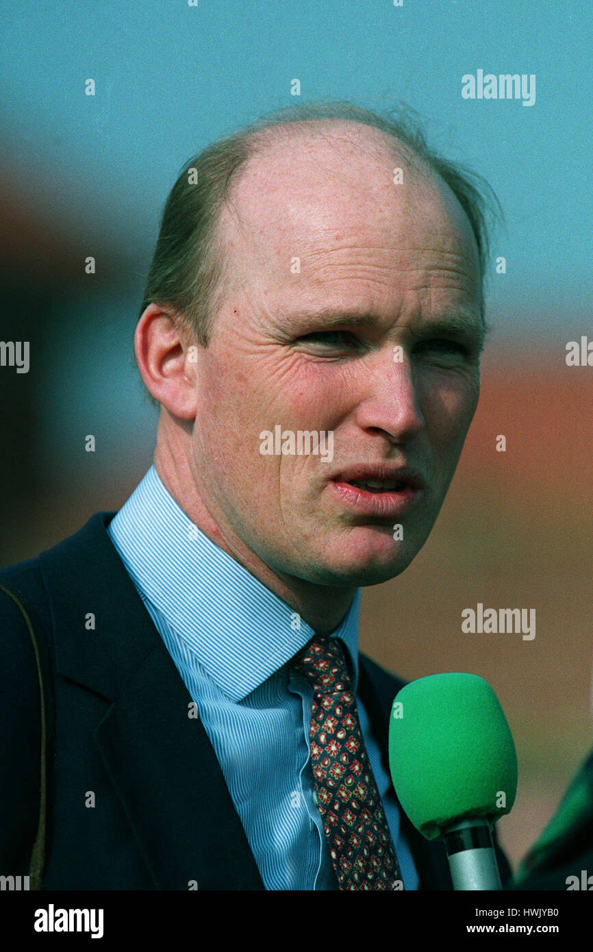 JOHN GOSDEN RACE HORSE TRAINER 21 April 1993 Stock Photo - Alamy