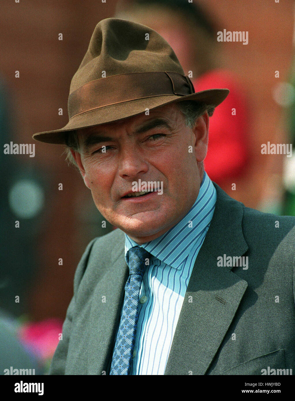 PAUL COLE RACE HORSE TRAINER 19 May 1993 Stock Photo - Alamy