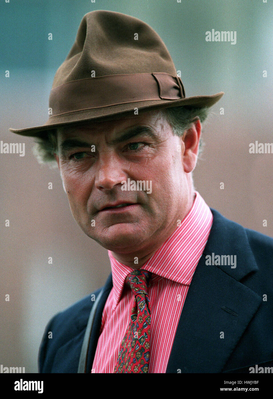 PAUL COLE RACE HORSE TRAINER 19 May 1993 Stock Photo - Alamy