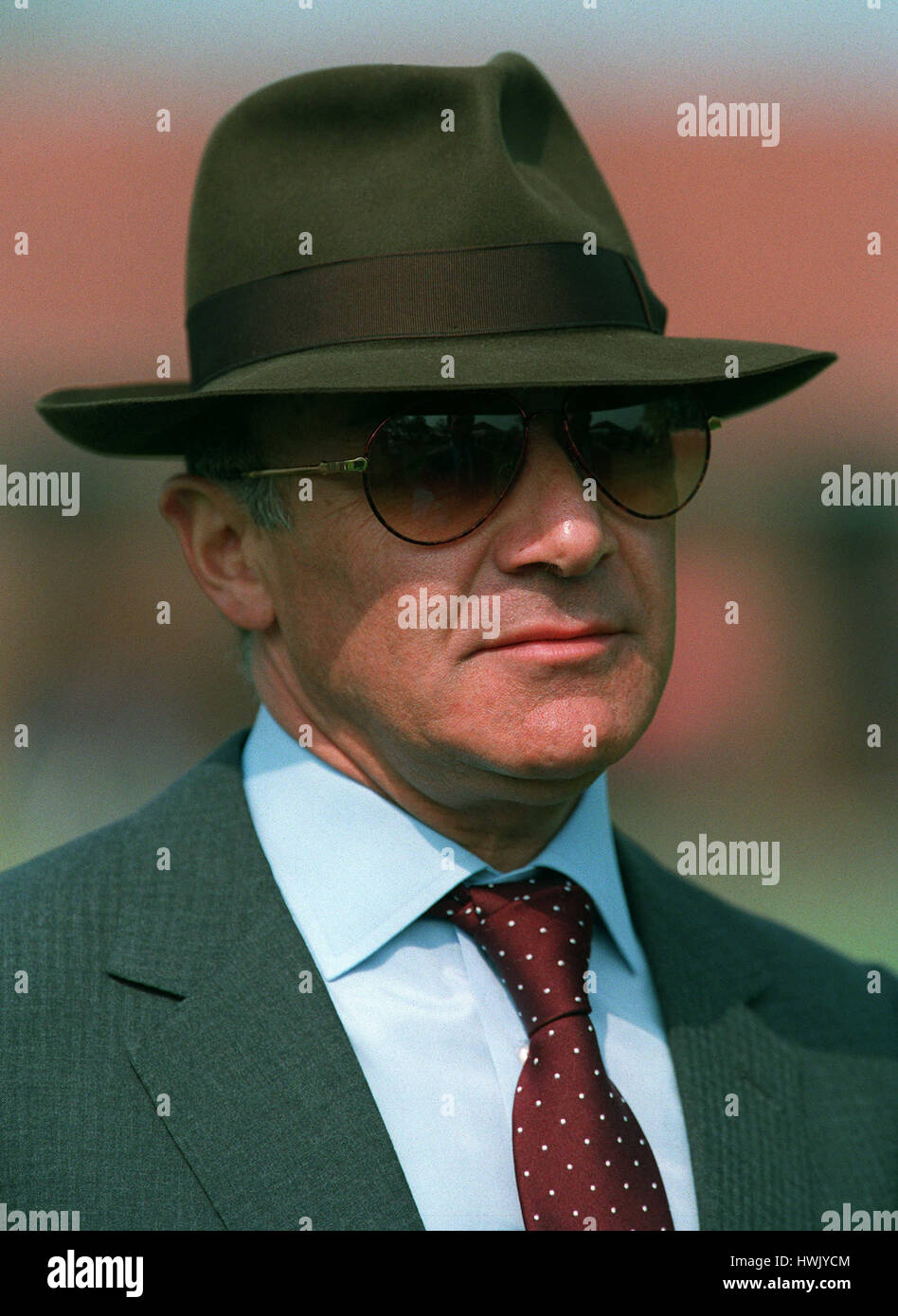 CHARLES CYZER RACE HORSE TRAINER 19 May 1993 Stock Photo - Alamy