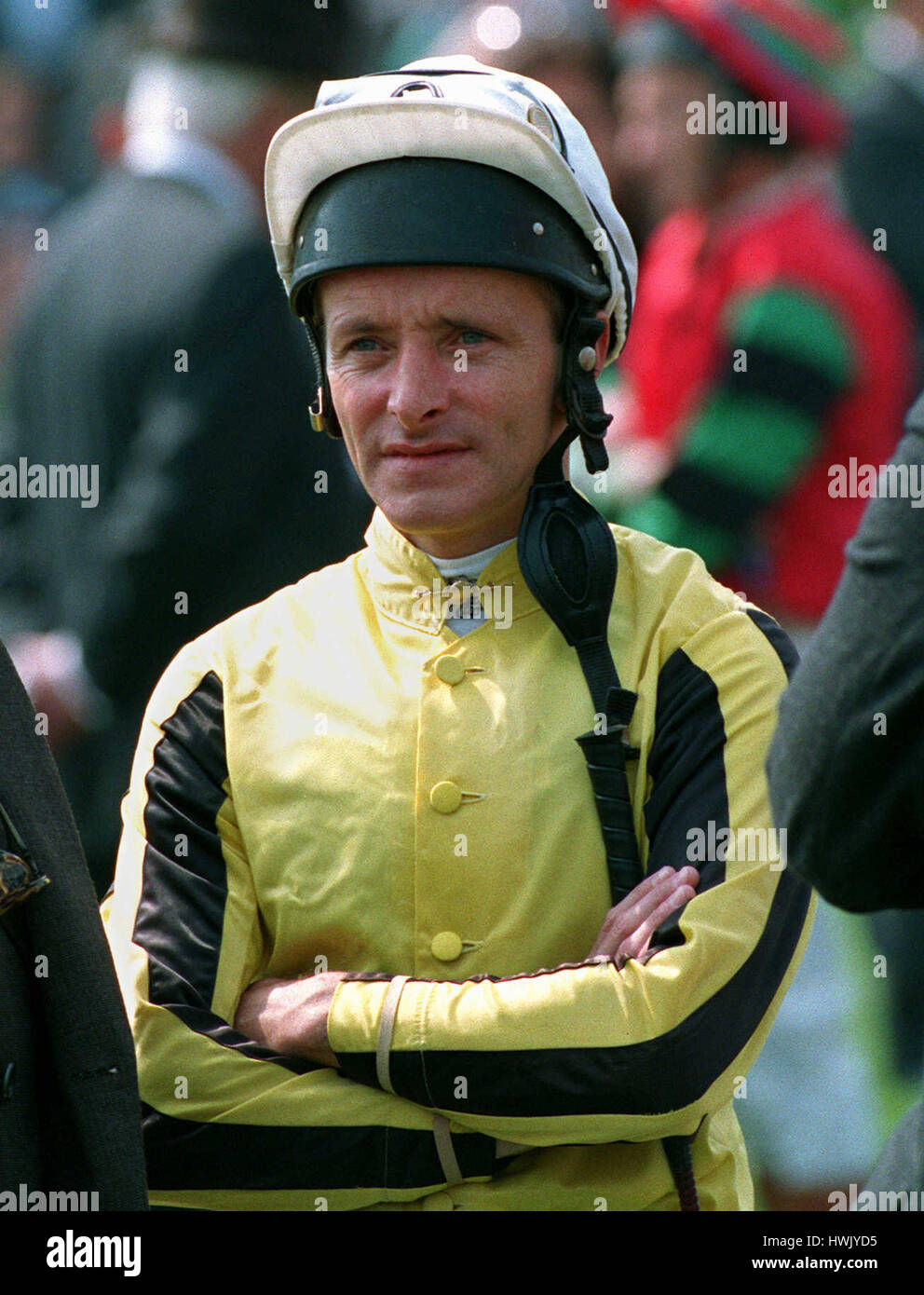 PAT EDDERY JOCKEY 19 May 1993 Stock Photo - Alamy
