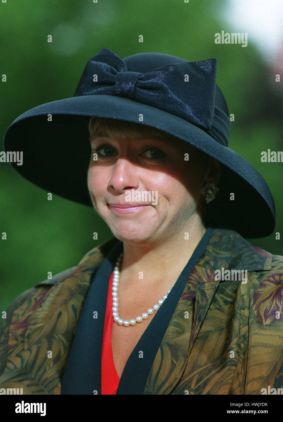 TRACEY PIGGOTT DAUGHTER OF LESTER PIGGOTT 30 June 1993 Stock Photo - Alamy