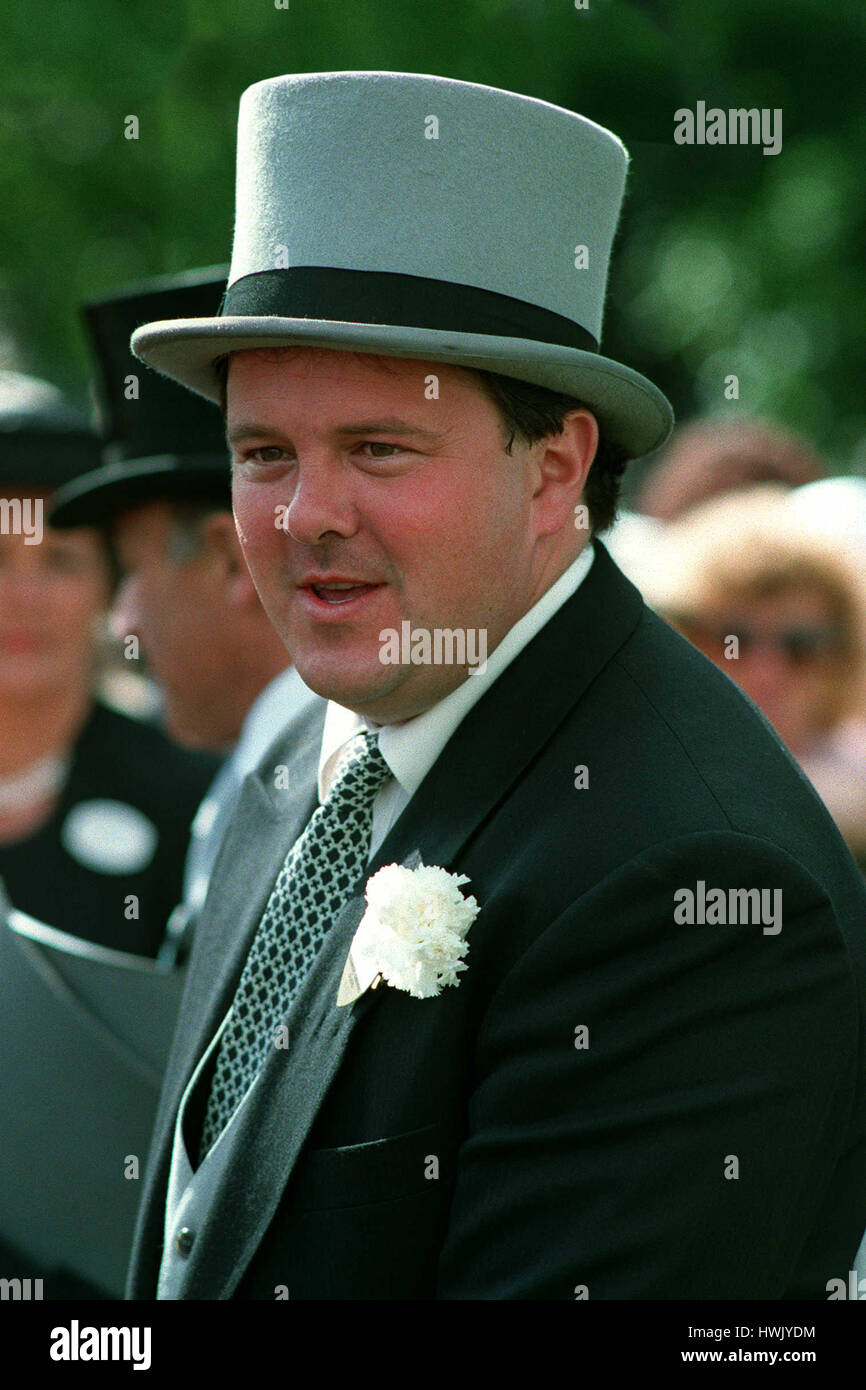 PETER CHAPPLE-HYAM RACE HORSE TRAINER 30 June 1993 Stock Photo - Alamy