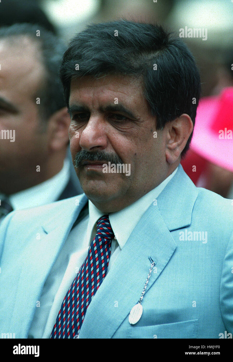 HAMDAN AL-MAKTOUM RACE HORSE OWNER 09 July 1993 Stock Photo - Alamy