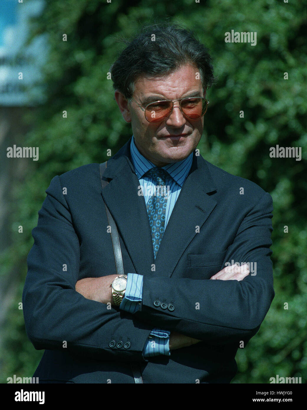 PAUL COLE RACE HORSE TRAINER 09 July 1993 Stock Photo - Alamy