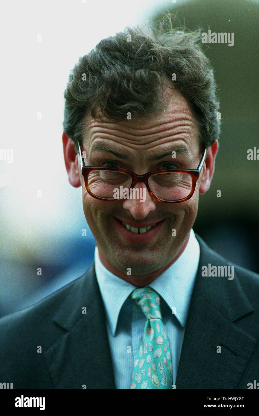 ROGER CHARLTON RACE HORSE TRAINER 10 July 1993 Stock Photo - Alamy