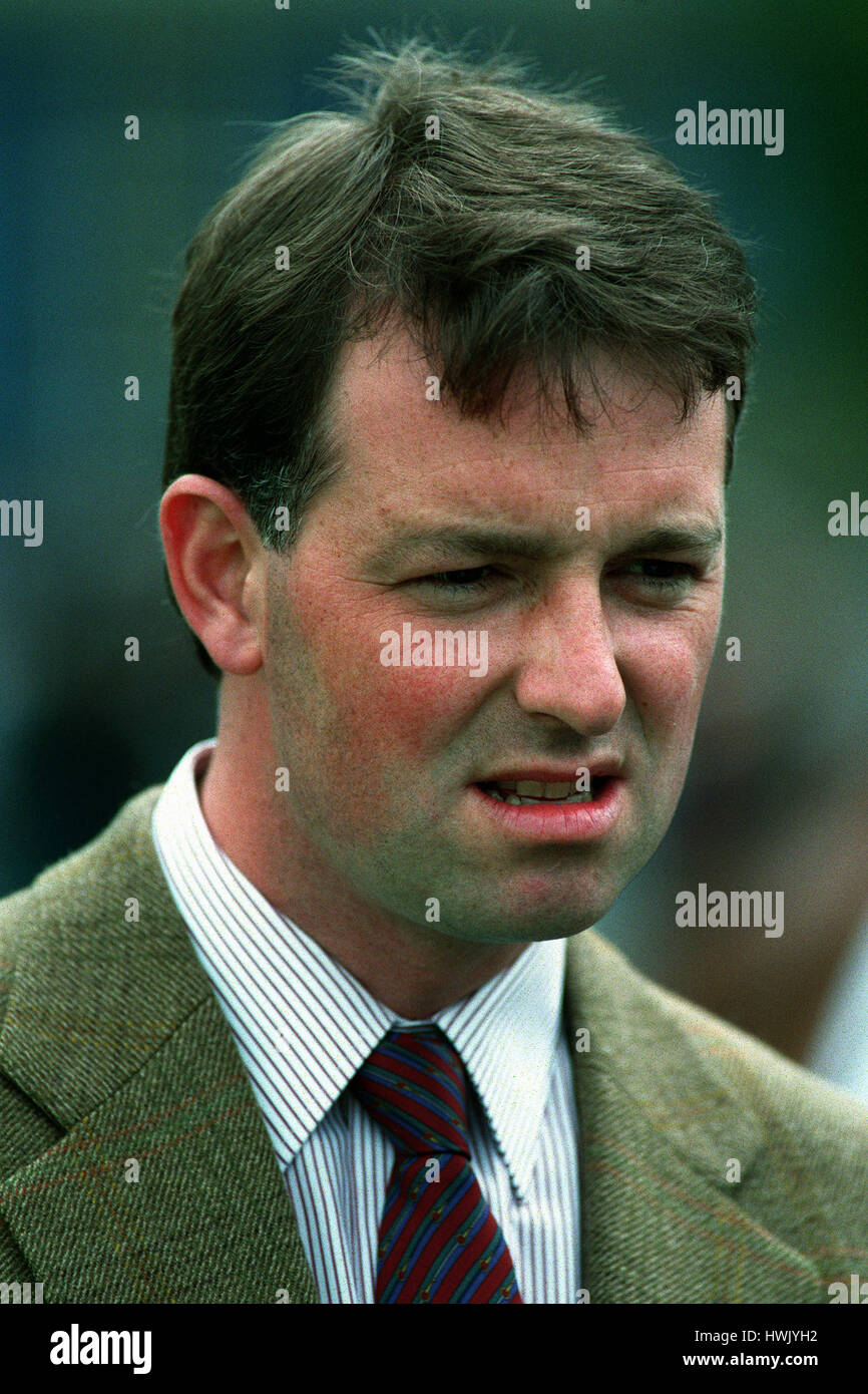 NEIL GRAHAM RACE HORSE TRAINER 10 July 1993 Stock Photo - Alamy