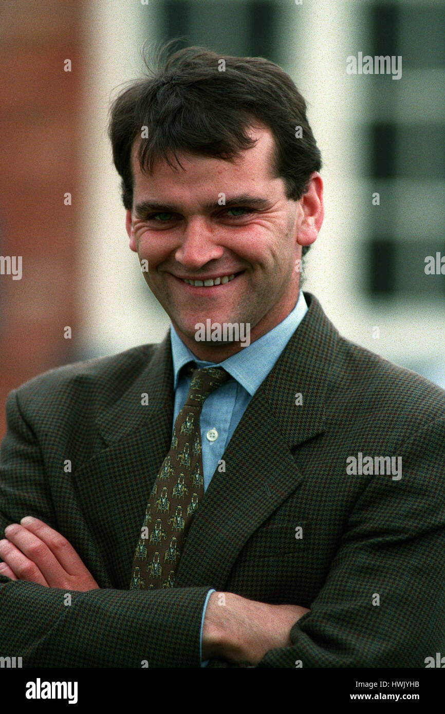 BRIAN MEEHAN RACE HORSE TRAINER 10 July 1993 Stock Photo - Alamy