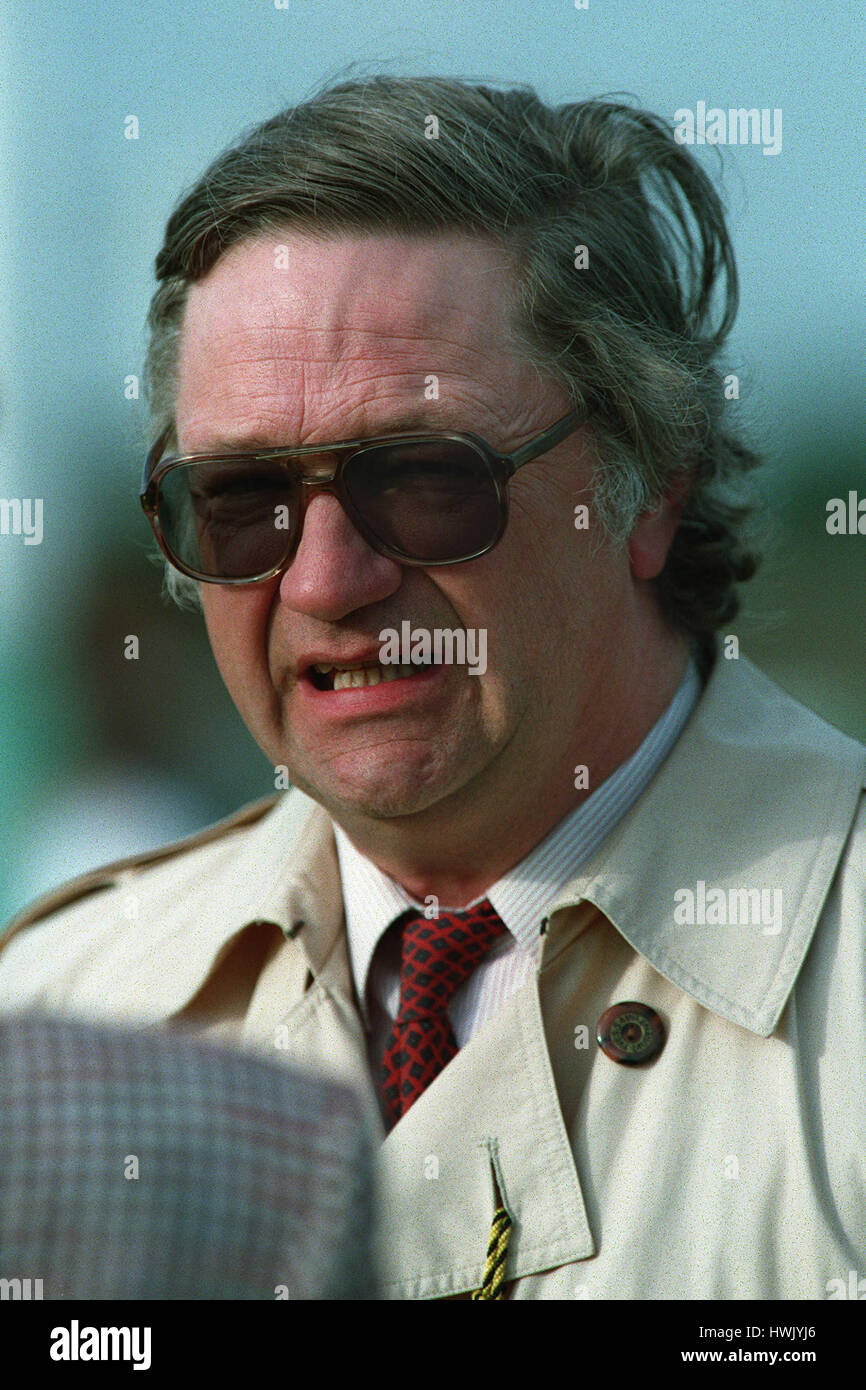 CHARLIE BOOTH RACE HORSE TRAINER 13 July 1993 Stock Photo - Alamy