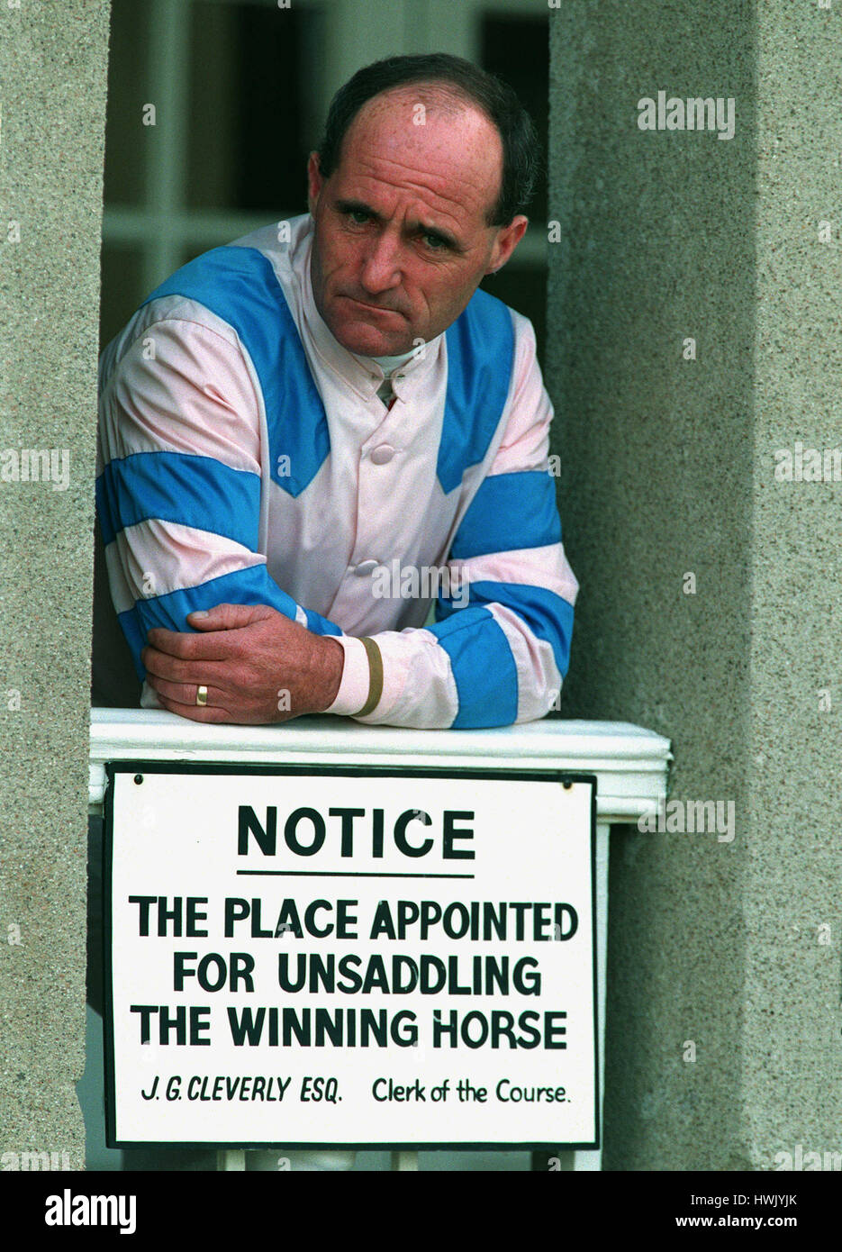 MARK BIRCH JOCKEY 13 July 1993 Stock Photo - Alamy