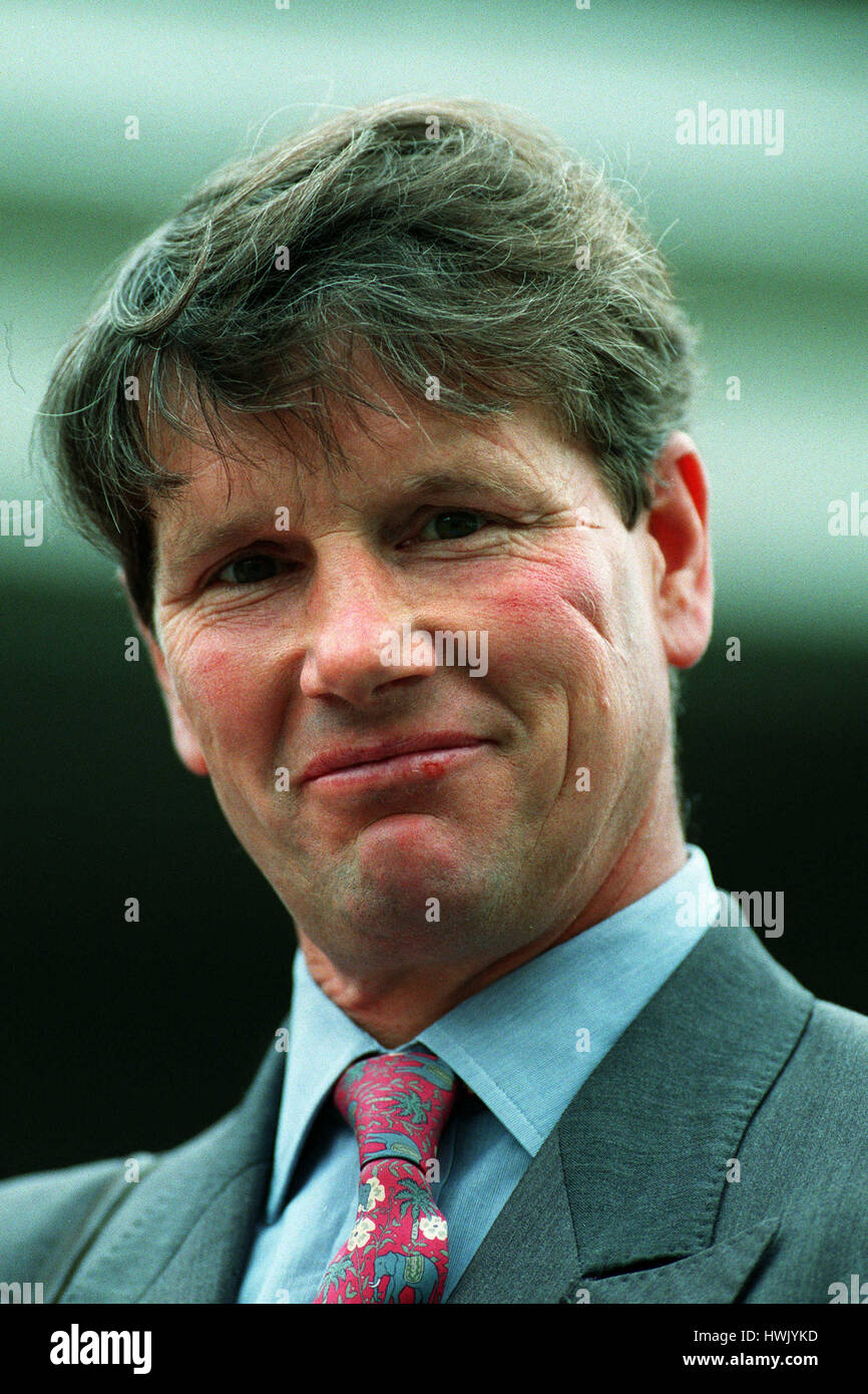 IAN BALDING RACE HORSE TRAINER 20 August 1993 Stock Photo - Alamy