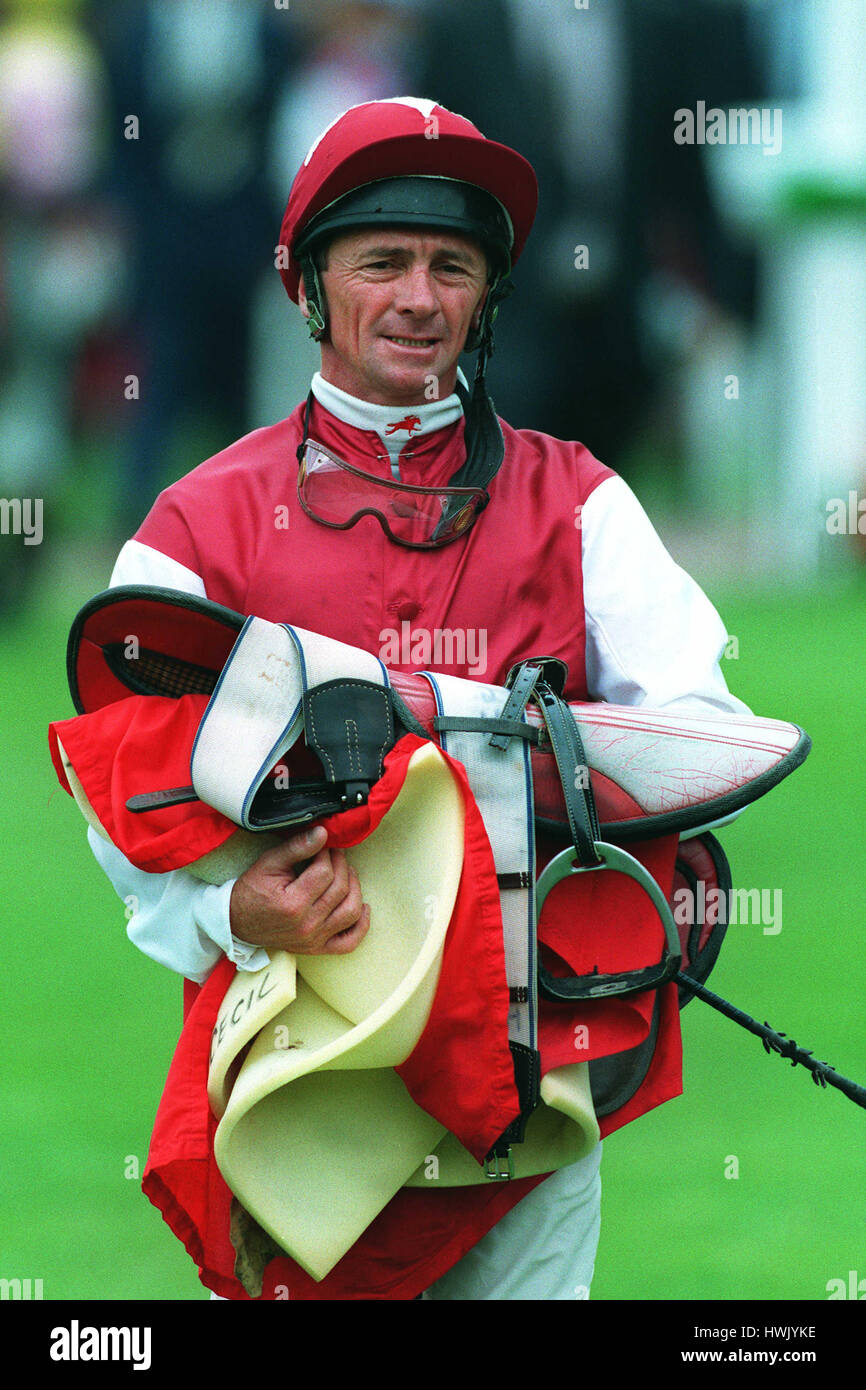 MICHAEL ROBERTS JOCKEY 20 August 1993 Stock Photo - Alamy