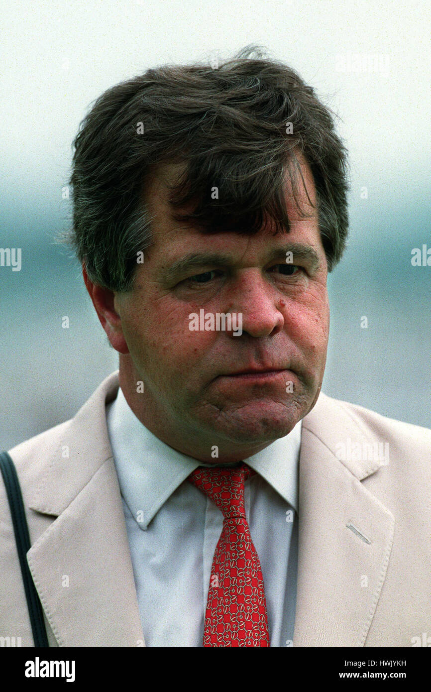MICHAEL STOUTE RACE HORSE TRAINER 20 August 1993 Stock Photo - Alamy
