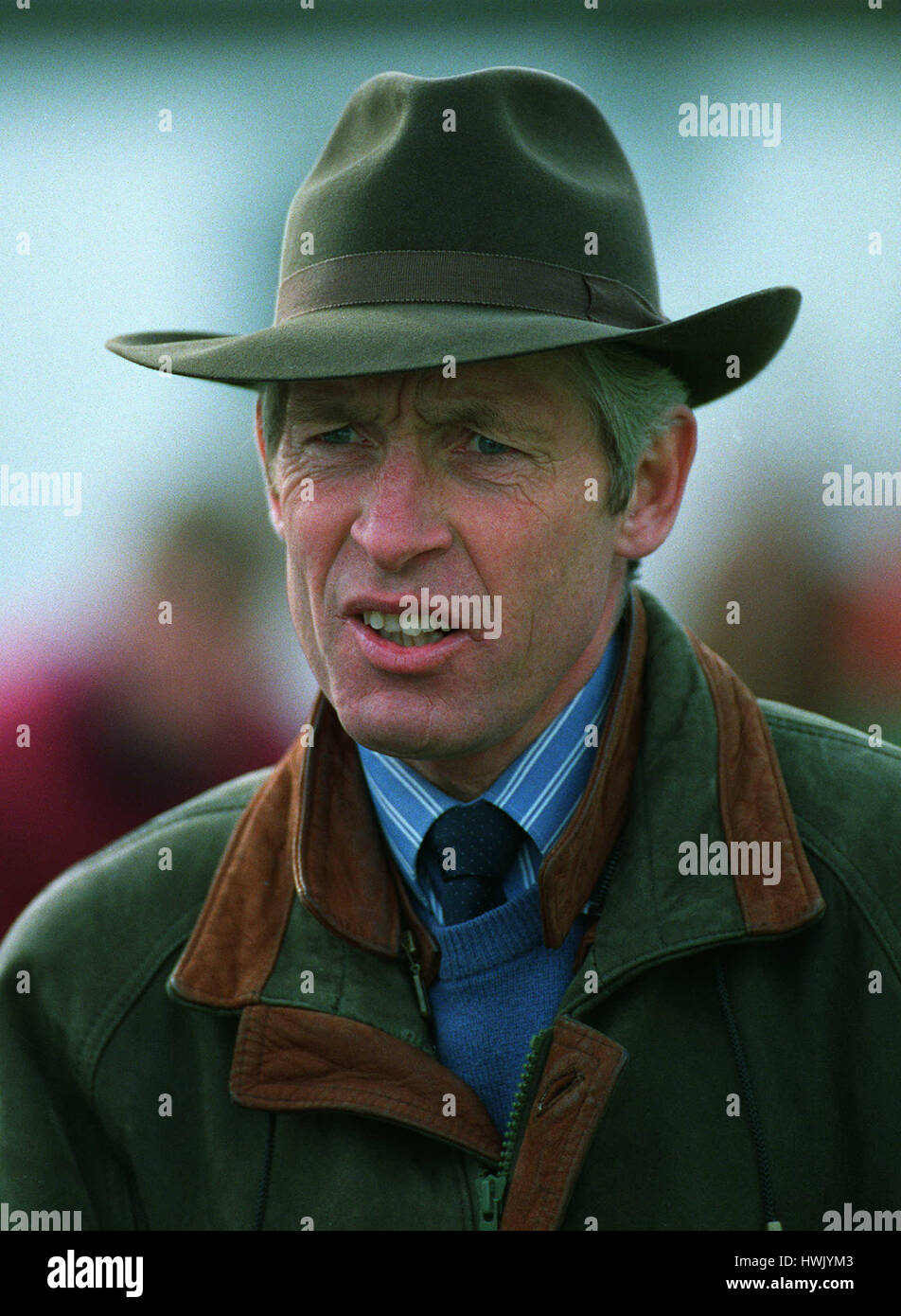 JEREMY GLOVER RACE HORSE TRAINER 20 August 1993 Stock Photo - Alamy