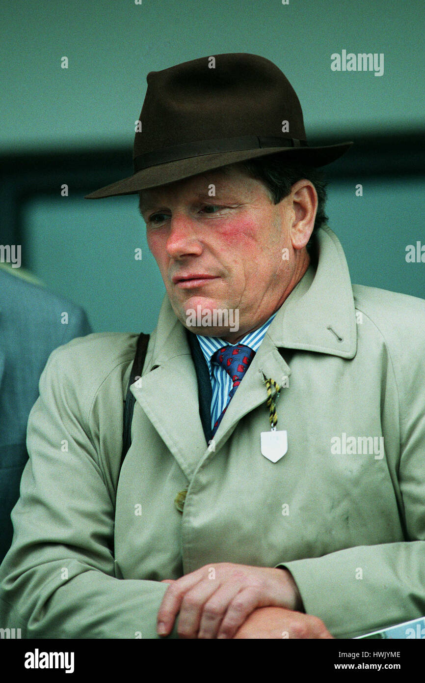 IAN BALDING RACE HORSE TRAINER 24 August 1993 Stock Photo - Alamy
