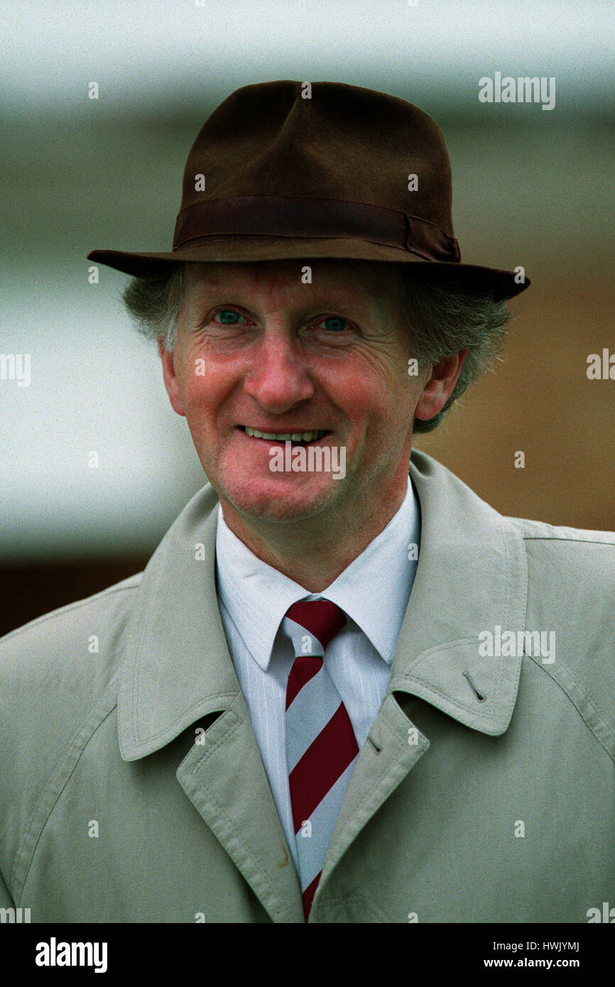MARTIN PIPE RACE HORSE TRAINER 24 August 1993 Stock Photo - Alamy