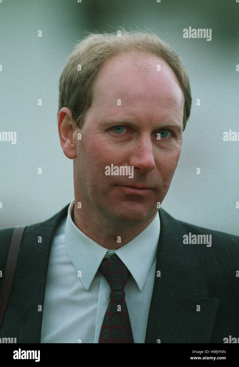 RICHARD ALLAN RACE HORSE TRAINER 26 August 1993 Stock Photo - Alamy