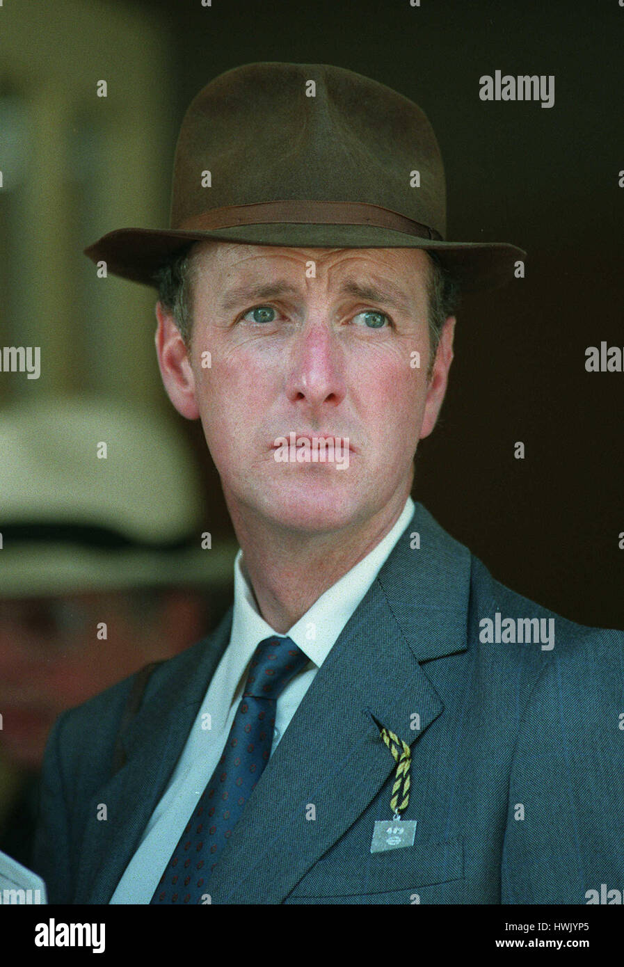 CHRIS THORNTON RACE HORSE TRAINER 02 September 1993 Stock Photo - Alamy