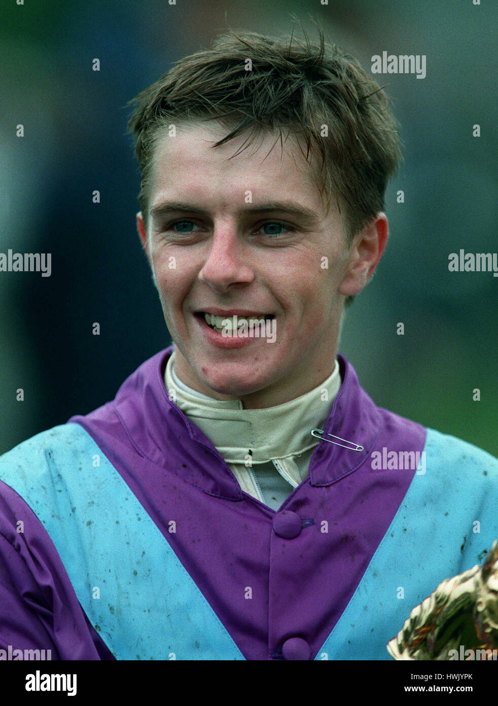 NEIL KENNEDY JOCKEY 02 September 1993 Stock Photo - Alamy