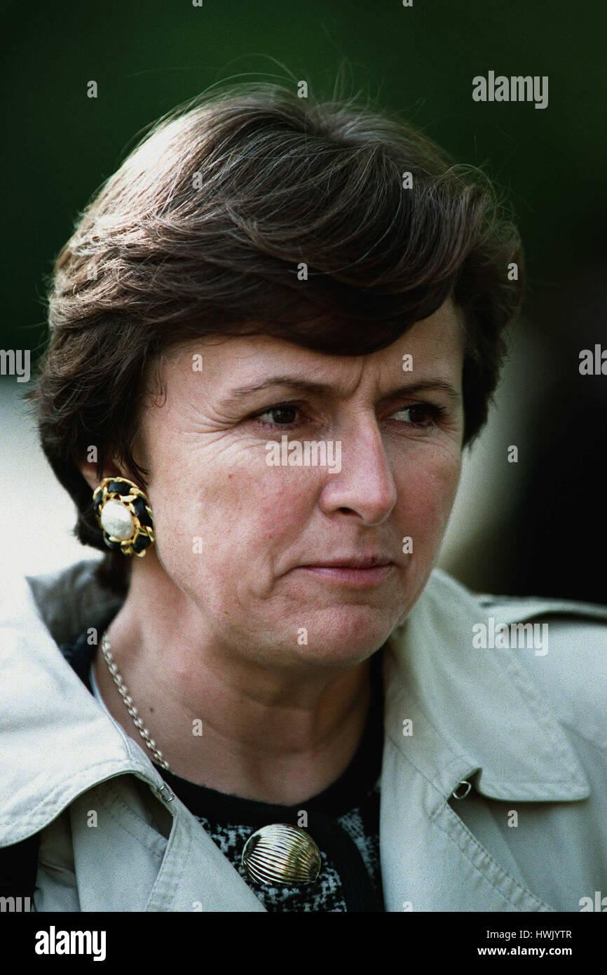 MME CHRISTIANE HEAD RACE HORSE TRAINER 06 October 1993 Stock Photo - Alamy