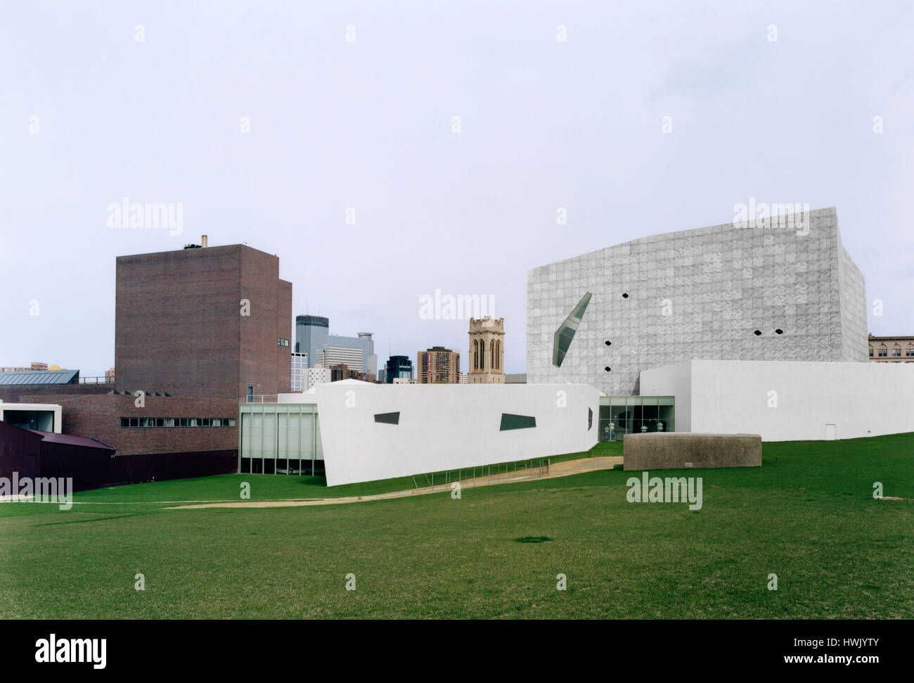 Overall view from the East, original building by Edward Larrabee Barnes ...