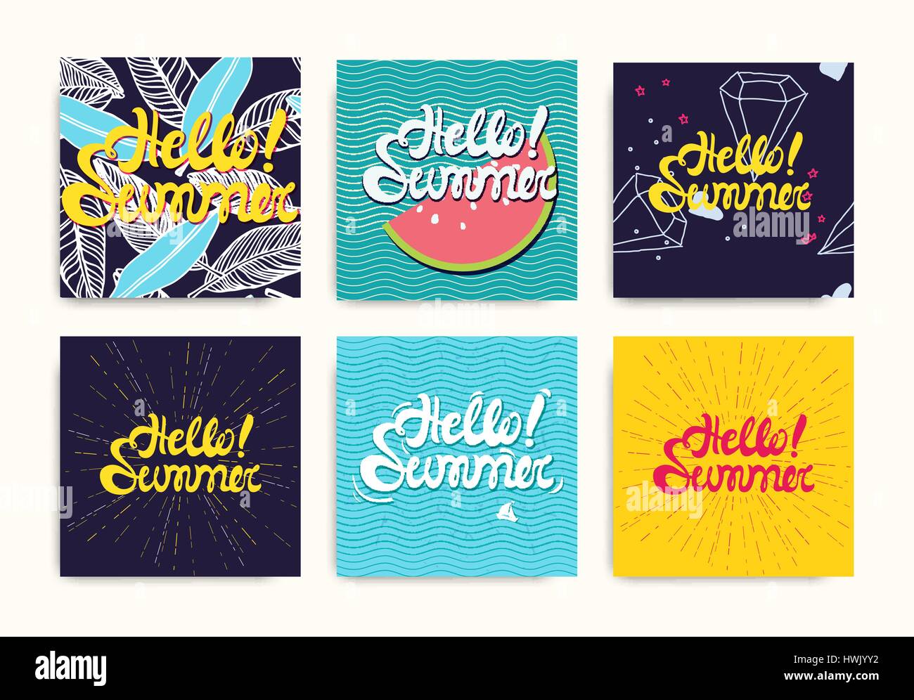 Sea beach sun inscription Stock Vector Images - Alamy