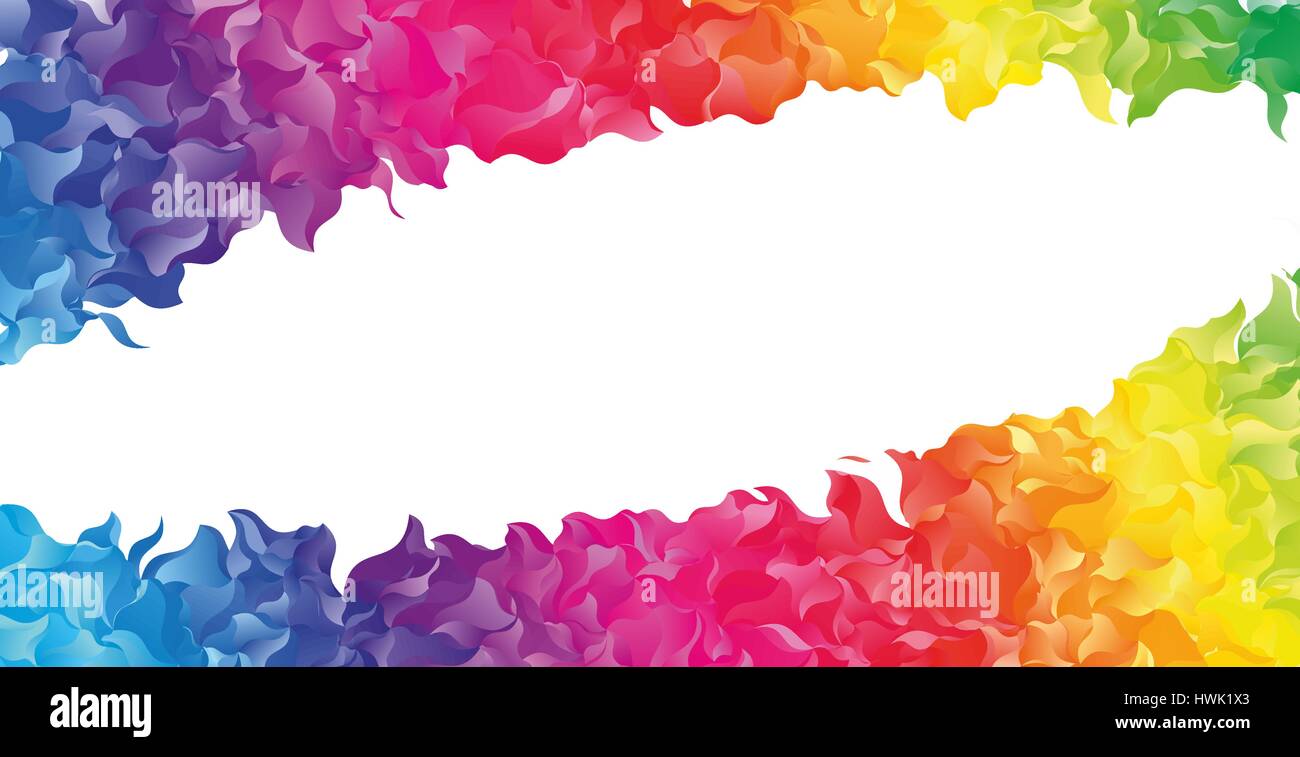 Color Abstract Frame Stock Vector Image & Art - Alamy