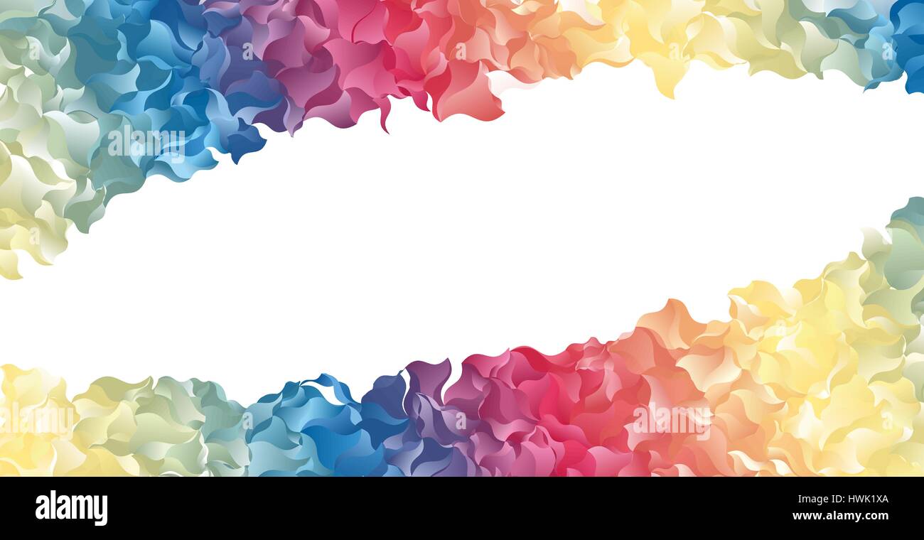 Color Abstract Frame Stock Vector Image & Art - Alamy