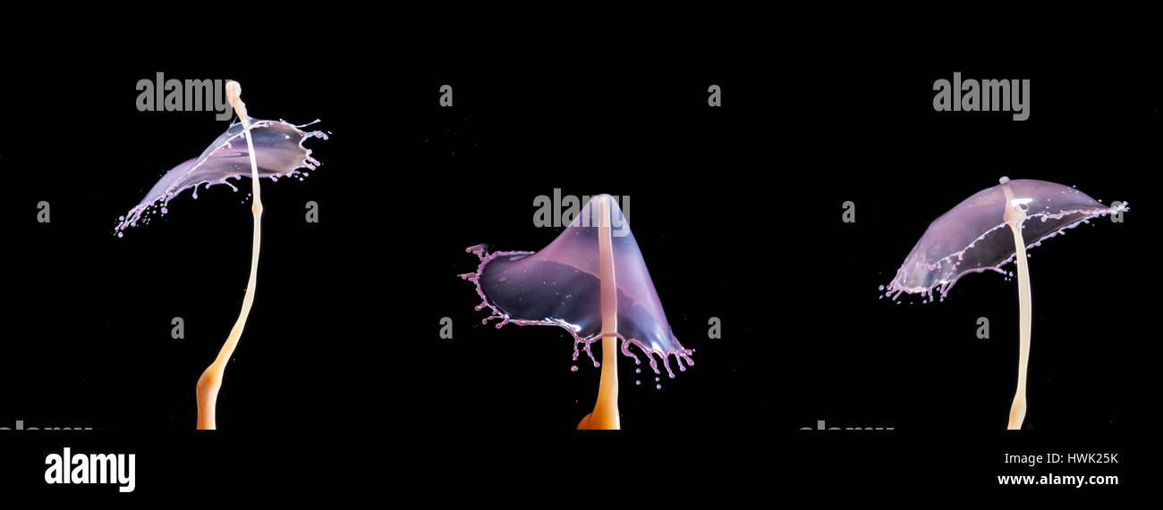 Particle collision liquid hi-res stock photography and images - Alamy