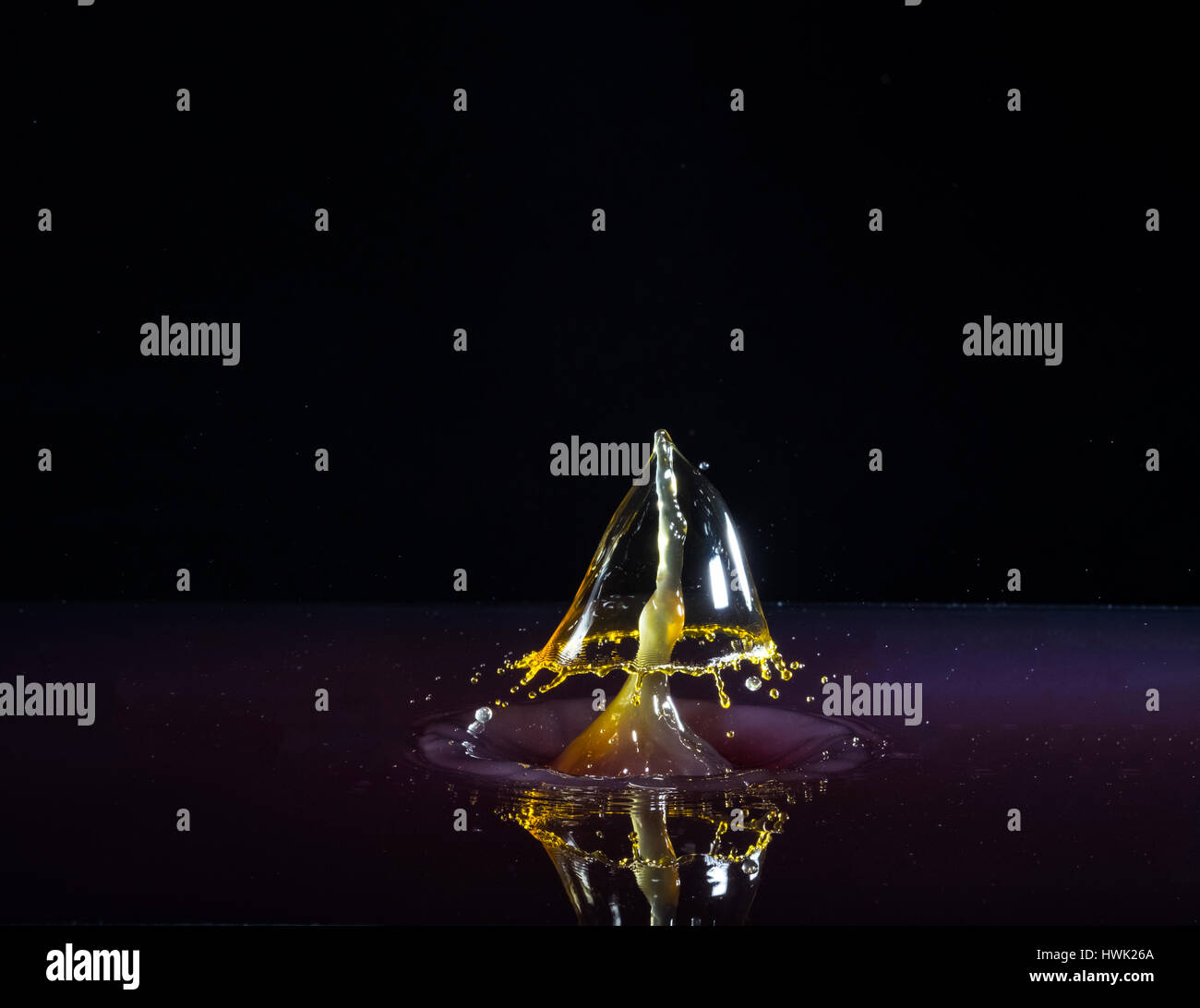 Abstract splash water forming two hi-res stock photography and images ...