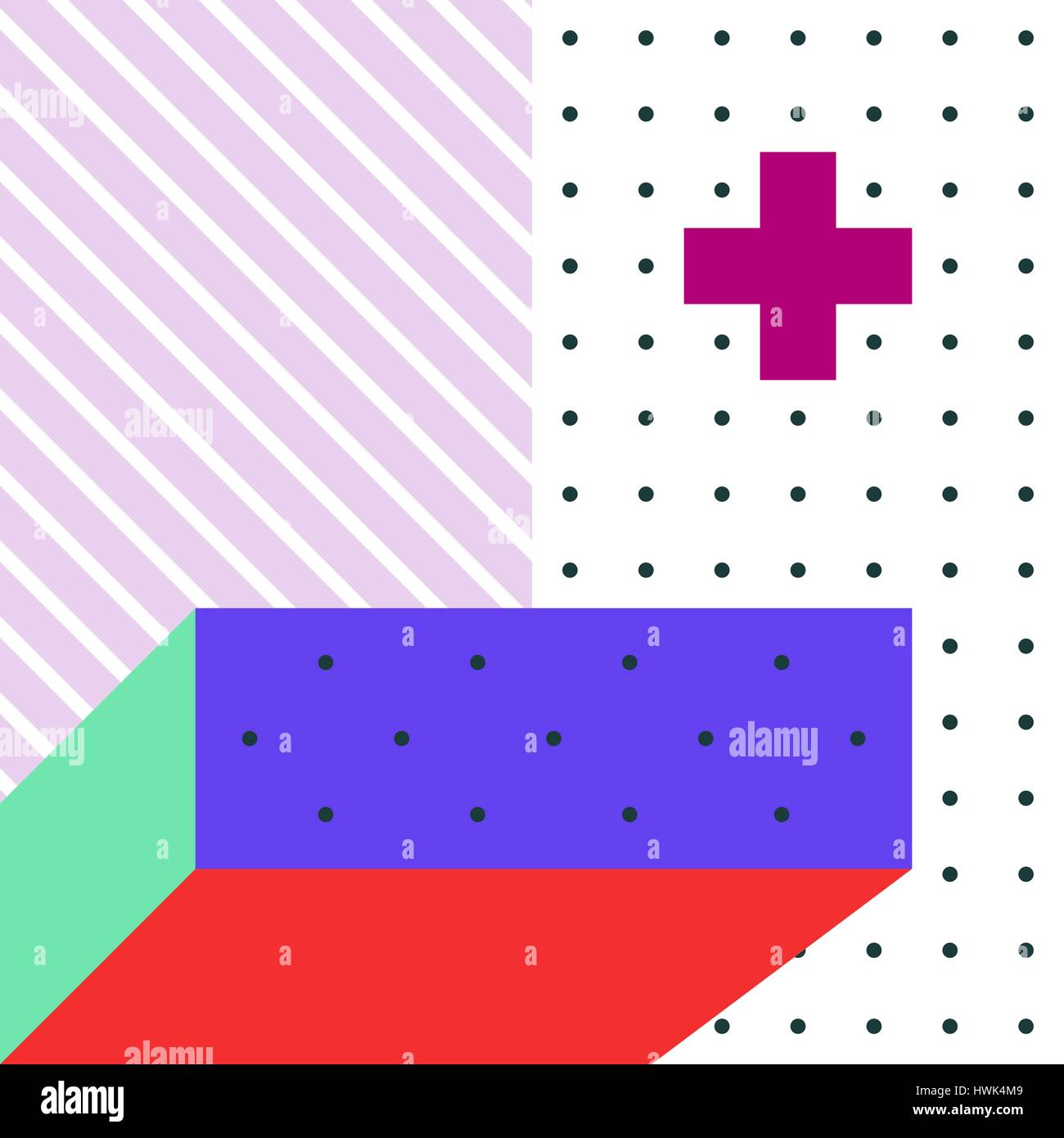 Neo Memphis patches stickers Stock Vector Image & Art - Alamy