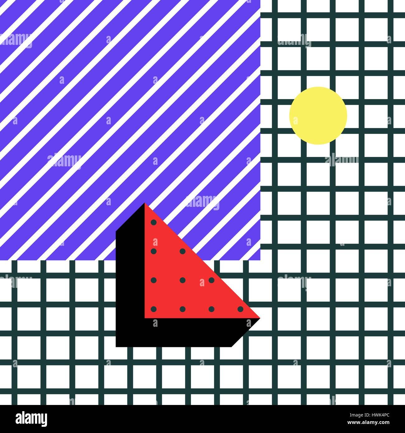 Neo Memphis patches stickers Stock Vector Image & Art - Alamy