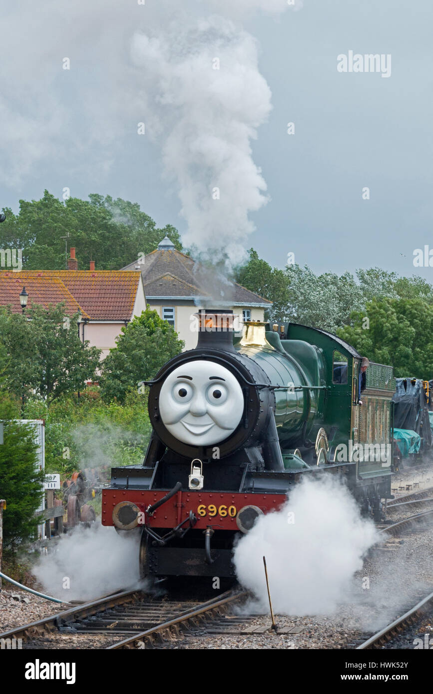 Raveningham Hall as a thomas train as part of West Somerset Railways ...