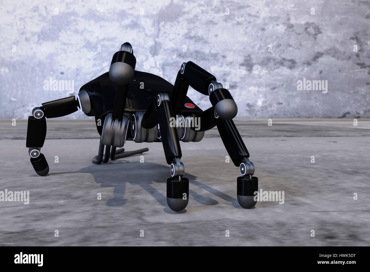 A robot hand imitating a spider Stock Photo - Alamy