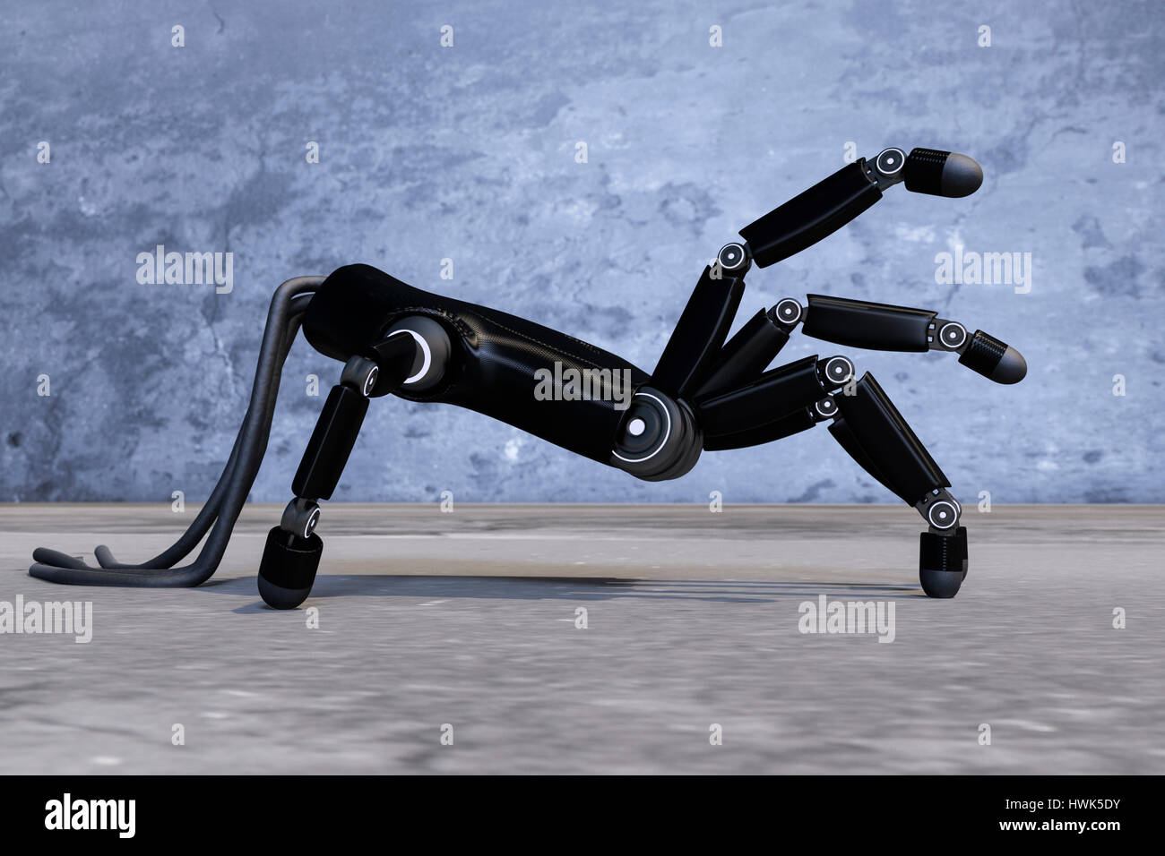 A robot hand imitating a spider Stock Photo - Alamy