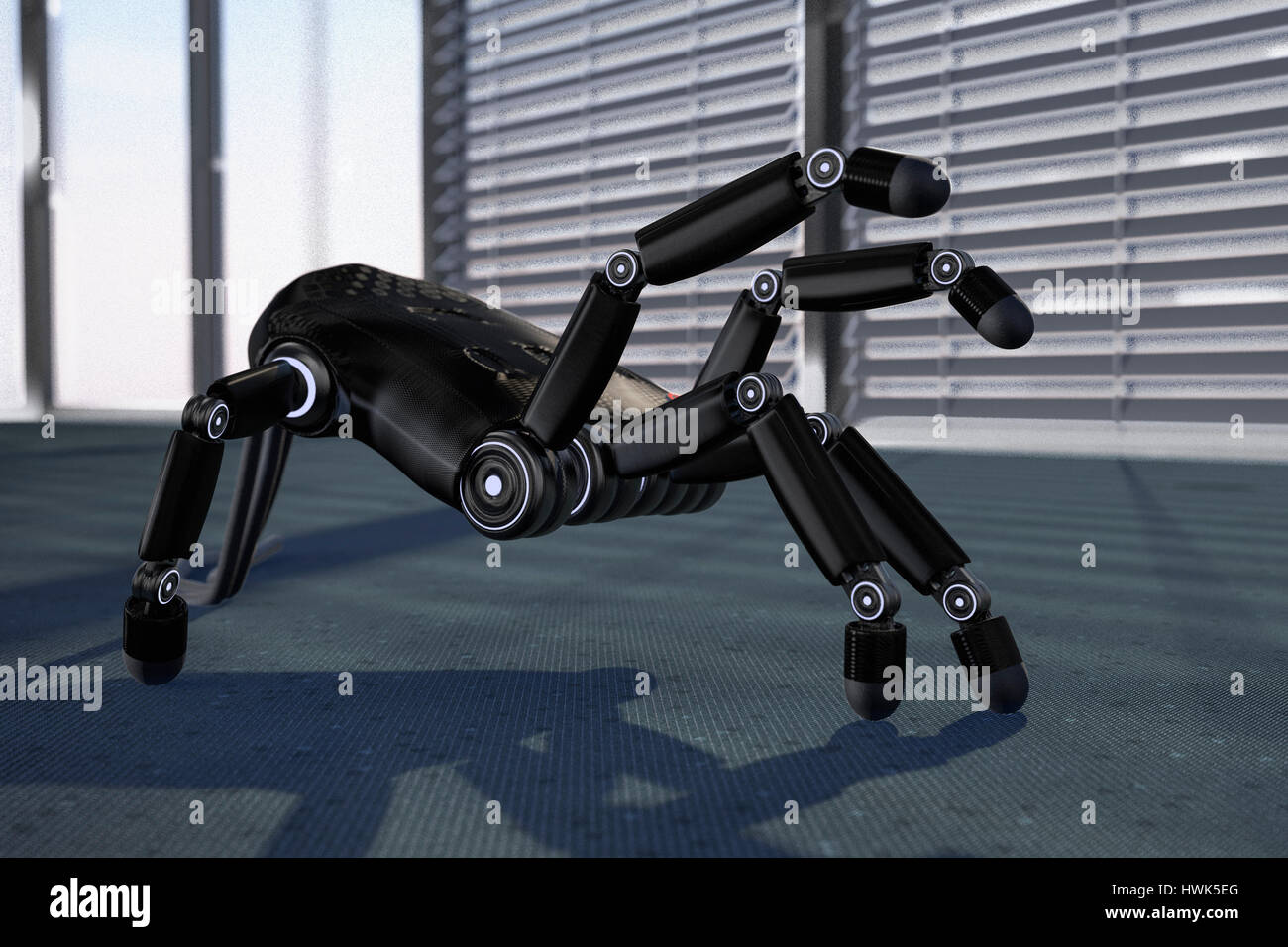 A robot hand imitating a spider Stock Photo - Alamy